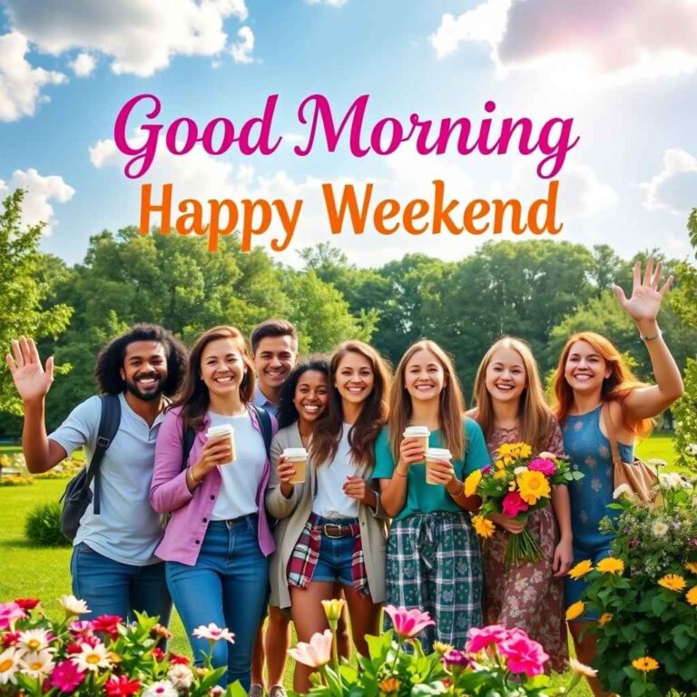 130 Inspiring Good Morning Happy Weekend Wishes & Prayers