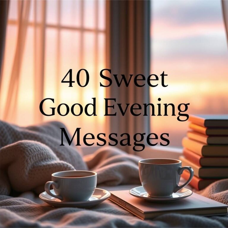 180+ Best Good Evening Messages for Friends