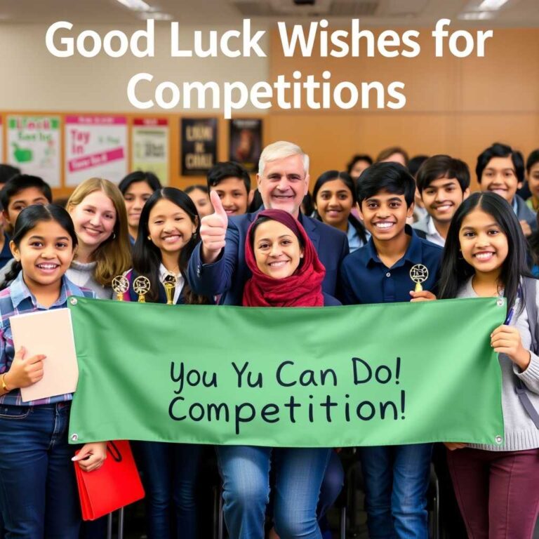120 Good Luck Wishes for Competitions- Boost Morale and Inspire Success